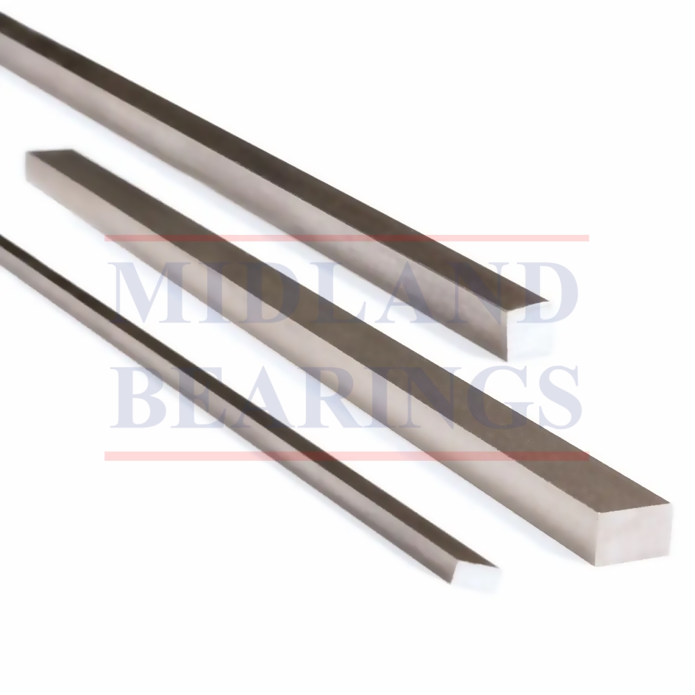 12mm x 10mm Flat Key Steel | Midland Bearings