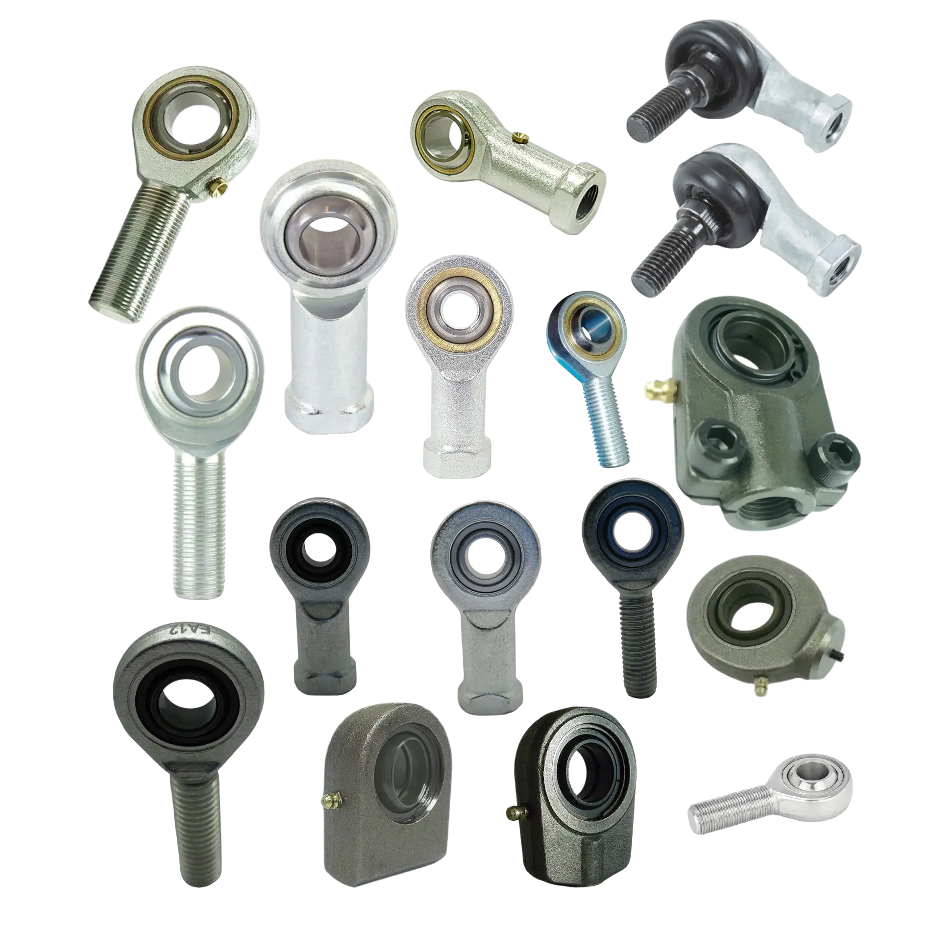 POS25ECL STEEL/PTFE Maintenance Free Rod End Male LH | Midland Bearings