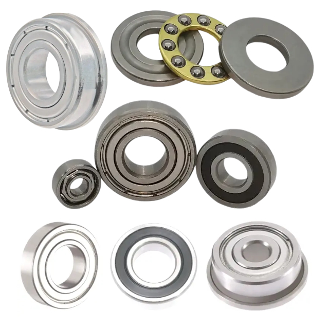 MF62-ZZ Miniature Ball Bearing Flanged 2x6x2.5mm | Midland Bearings