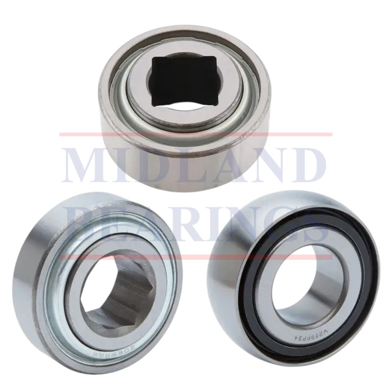 206KRRB6 Hexagon Bore Agricultural Bearing | Midland Bearings